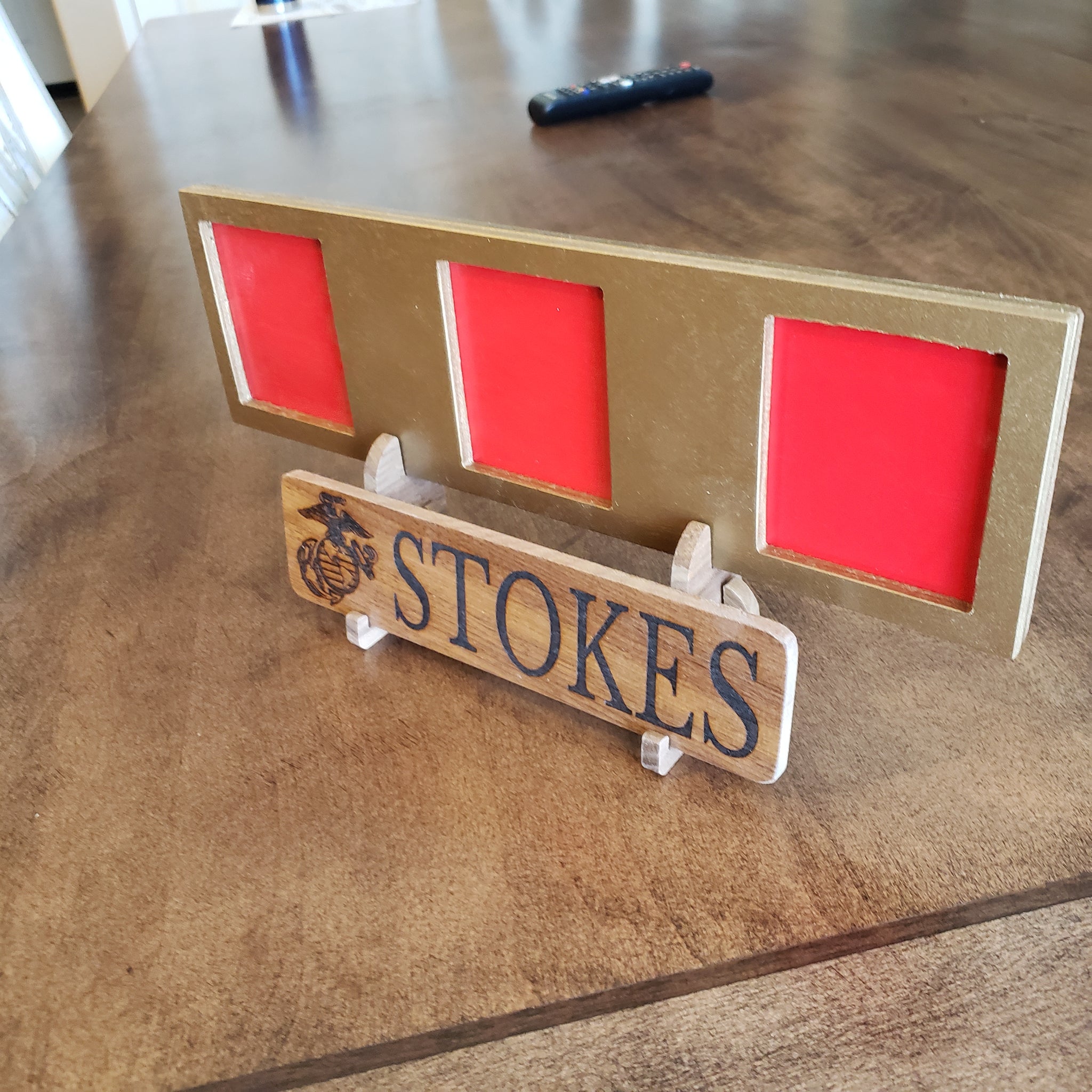 USMC - Rank and Nameplate Desktop Display – His N Hers Handcrafted