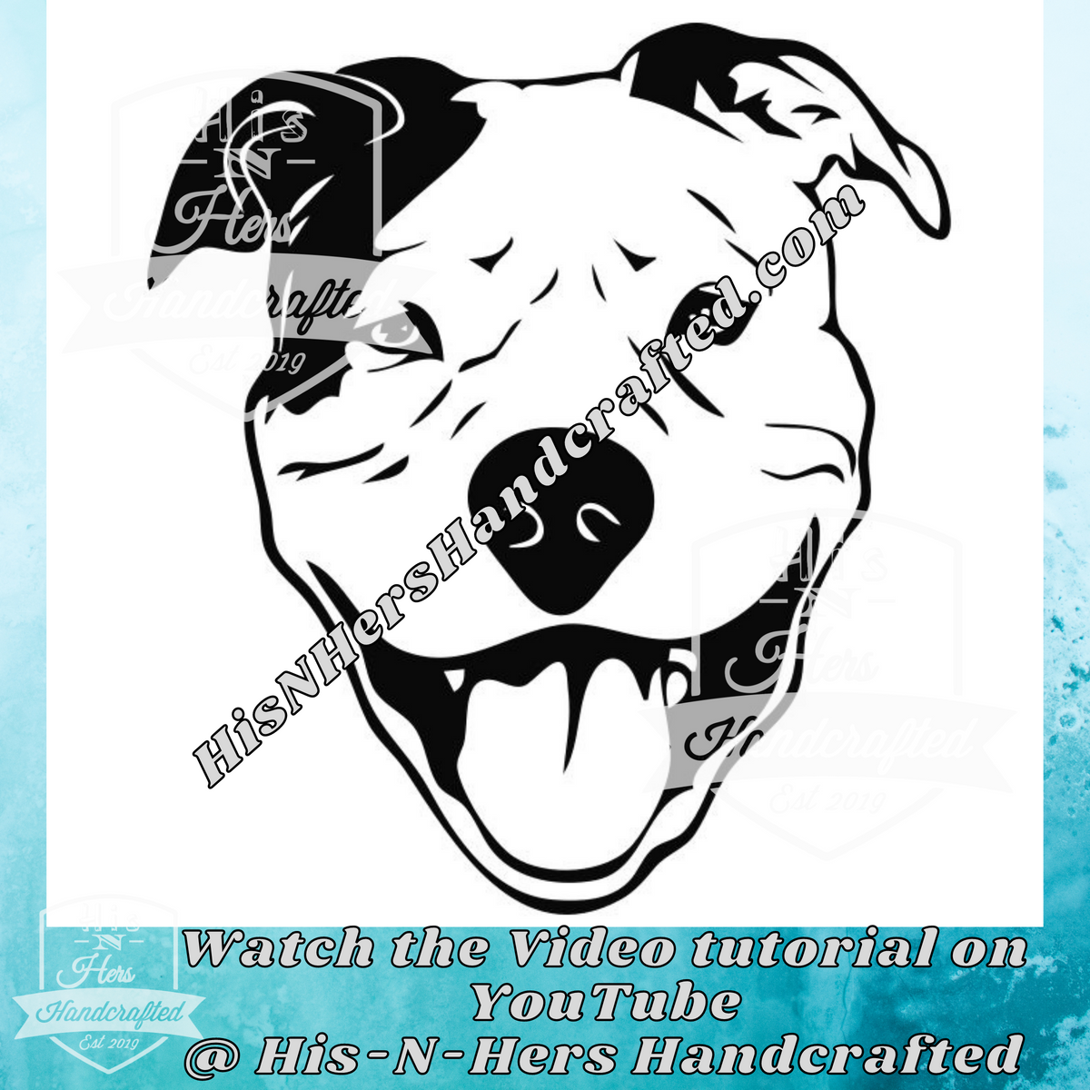 Pitbull SVG - Pitty SVG – His N Hers Handcrafted